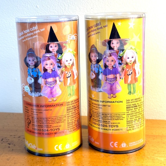 Mattel | Toys | 202 Barbie Lorena Witch And Jenny Genie Halloween Party ...